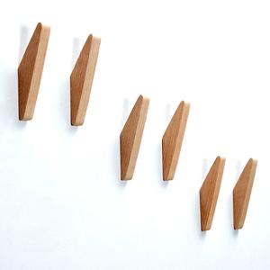 Jual Advanced New Japanese Sty Simp Modern Solid Wood Hook Wall - Kota ...