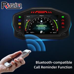 Jual 12V Universal Motorcycle LCD Digital Speedometer TFT Screen ...