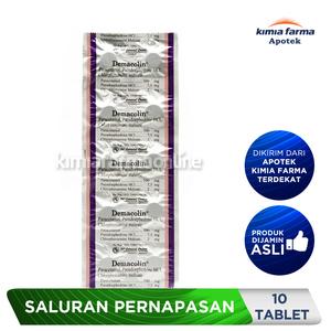 Jual DEMACOLIN STRIP 10 TABLET / OBAT FLU / KIMIA FARMA - Kota Bogor ...