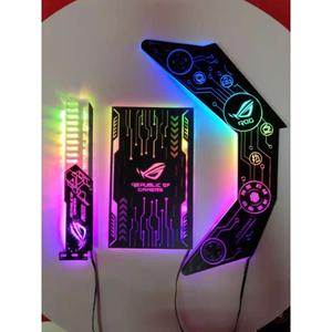 Jual LIMITED EDITION GPU VGA Bracket Side Front Panel RGB Set Casing ...