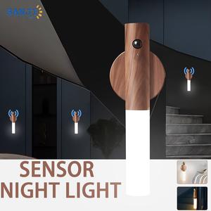 Jual Best Lampu Malam LED Cahaya Sensor Serbuk Kayu Dapat Diisi Ulang ...