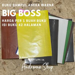 Jual Buku Tulis Sampul Berwarna ukuran BIG BOSS CAMPUS - Kertas Coklat ...