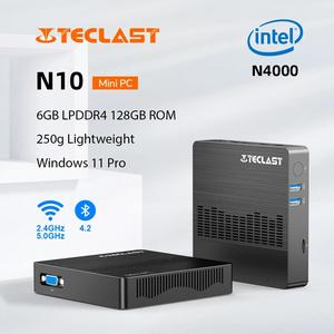 Jual Teclast N10 Mini PC Intel N4000 6GB LPDDR4 128GB ROM M.2 SSD ...