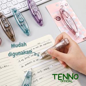 Jual TENNO Correction Tape Tip Ex Pita Tip X Penghapus Pen Koreksi Pena ...