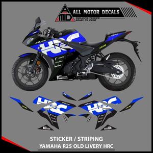Jual Striping Yamaha R25 Old Livery Hrc Custom / Sticker R25 Lama ...