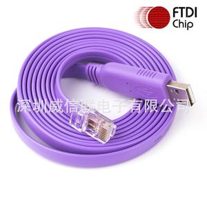 Jual FTDI chip USB to RJ45 RS232 serial port CONSOLE switch conversion ...