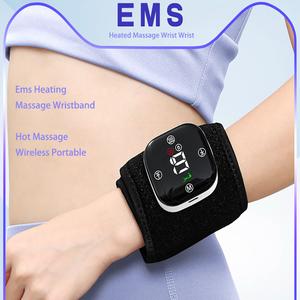 Jual Electric Wrist Massager Multi-Function Joint Vibration Wristband ...