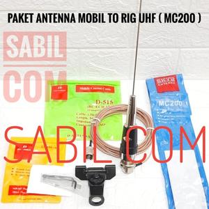 Jual PAKET ANTENA MOBIL RIG HT UHF MC200 PAKET ANTENNA RIG MOBIL UHF MC ...