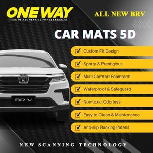 Promo Karpet Mobil 5D ALL NEW HONDA BRV Custom Fit CARBON ONEWAY ...