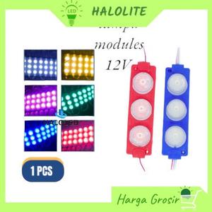 Promo LAMPU LED MODUL 3MATA 12VOLT/Lampu Strip LED Modul 3 Mata Super ...