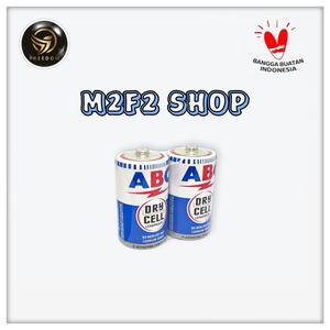 Jual TERBARU! BATU BATERAI ABC BIRU DRY CELL UKURAN BESAR R20S 1.5V ...
