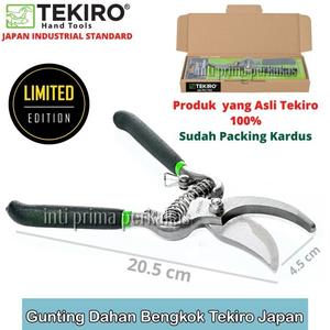 Jual Gunting Dahan Bengkok 8Inch Tekiro - Pruning Shear Curved - Hand ...