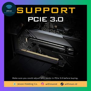Jual EZDIY ARGB Vertical GPU Mount PCIe Gen 3.0 Riser VGA RTX Gen3 ...