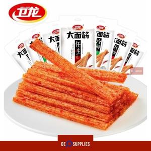 Jual Snack ** Latiao Big Weilong Hot & Spicy Gluten - Snack China Pedas ...