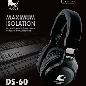 Jual Kualitas No1 Dolphin Sound Ds60 Ds-60 Recording Headphones Ready ...