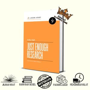 Promo Buku just enough research by erika hall - Kab. Bogor ...