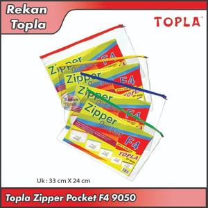 Jual Viral Map Seleting Plastik Transparan Folio / Zipper Pocket / Map ...