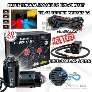 Jual Original Lampu Tembak D2 Laser Pro 15Watt Dan 20 Watt Devil Eye ...