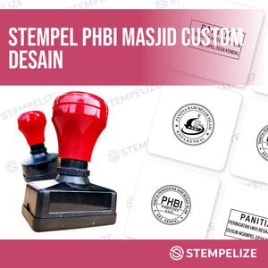 Jual Stempel PHBI Masjid Custom Desain - 2, Biru - Kab. Kendal ...