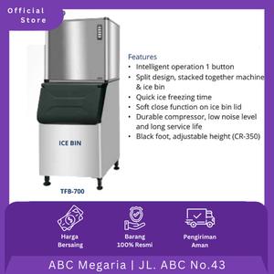 Jual Gea Ice Maker + BIN TFB-700 Es Batu Granular Ice CR350 / CR-350 ...