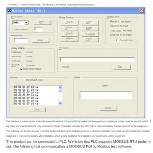 Jual Modbus Rtu Protocol 4 In 4 Out Control Relay Module Of Rs485 Swit - Jakarta Pusat - classy ...
