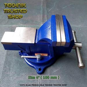 Jual Bench vice ragum 4" 100 mm Tanggem clamp klem catok meja besi cor ...