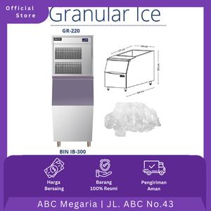 Jual Gea Ice Maker + BIN IB-300 Es Batu Granular Ice GR220 / GR-220 ...