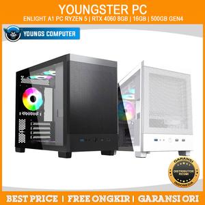 Promo Enlight A1 PC Ryzen 5 | RTX 4060 8GB | 16GB | 500GB Gen4 - Black ...