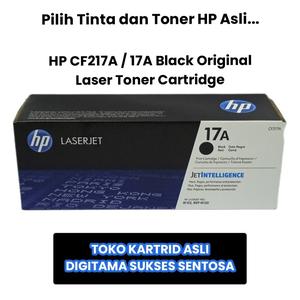 Jual Hp Cf217A / 17A Black Original Laserjet Toner Cartridge - Jakarta ...