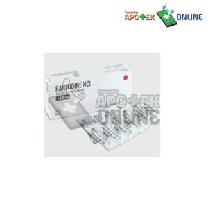 Jual RANITIDINE 150MG 1 STRIP 10 TABLET - Kab. Bogor - Apotek Afiat ...
