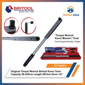 Promo Britool EVT2000A Kunci Momen Kunci Torsi 1/2" Torque Wrench EVT ...