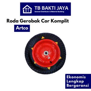 Jual Artco Roda Gerobak Komplit / Roda Arco Gerobak Pasir / Roda ...