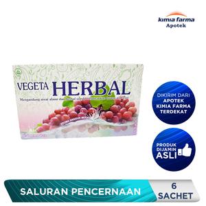 Jual VEGETA HERBAL ANGGUR 6 SACHET / OBAT HERBAL PELANCAR BAB / KIMIA ...