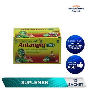 Jual ANTANGIN JRG CAIR DUS 12 SACHET / HERBAL MASUK ANGIN / KIMIA FARMA ...