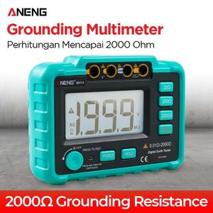Jual Digital Earth Tester Grounding Multimeter - Warna Hitam Hijau ...