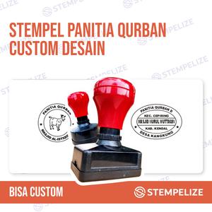 Jual Stempel Panitia Qurban Custom Desain - 1, Merah - Kab. Kendal ...