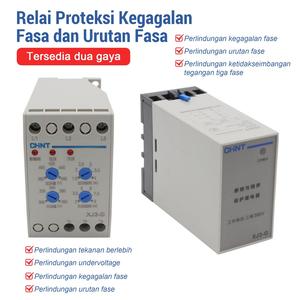 Jual Phase Failure Relay Chint XJ3-D Chint Xj3D 308V AC Over Under ...