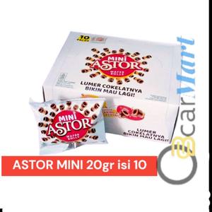 Jual ASTOR MINI Box 20gr 1 Dus isi 10 Wafer Coklat Stik - Jakarta ...