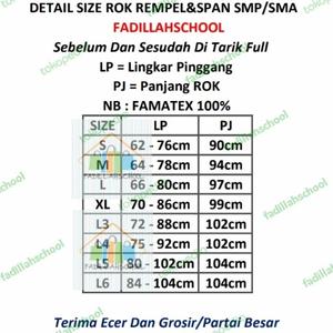 Jual (ZS) seragam sekolah Rok Span panjang Pramuka SMA STOK READY - L6 ...