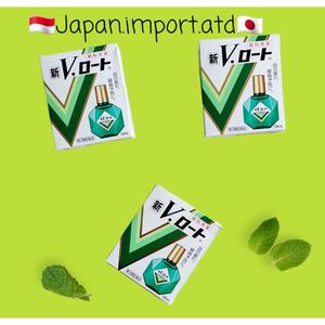 Jual Rohto New V Eyedrops Obat tetes mata Original Japan - Kota ...