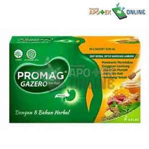 Jual PROMAG GAZERO 1 BOX ISI 6 SACHET @10ML - Kab. Klaten - Apotek Sami ...