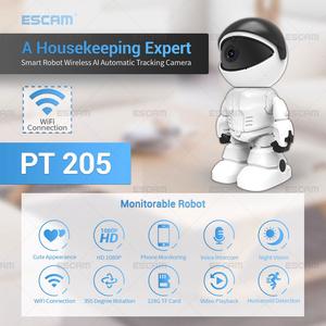 Jual ESCAM 2MP Robot PTZ Wifi IP Camera Indoor video Surveillance ...