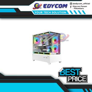 Jual CASE INFINITY FREY WHITE - mATX Tempered Glass - Kota Pekanbaru ...