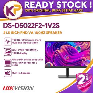 Promo HIKVISION DS-D5022F2-1V2S 21.5 INCH FHD VA 100HZ SPEAKER - Jakarta Utara - KAMERAPENGINTAI ...