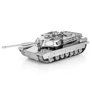 Jual NI Abrams tank 3D Metal Puzzle model kits DIY Laser Cut Puzzles ...