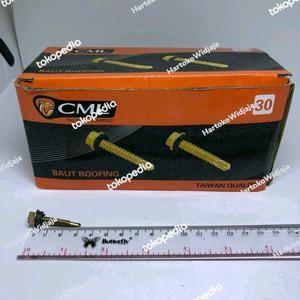 Jual BAUT ROOFING 3 CM / SKRUP ROOFING 12 X 30 CAMEL ISI 500 PCS ...