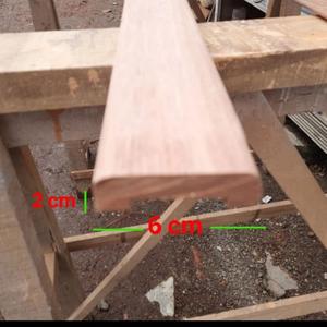 Jual Handrail Tangga Kayu Railing Relling Tangga Kayu Meranti 2 Cm X 6 ...