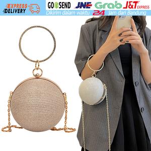 Jual Tas Pesta Wanita Tas Glitter Bentuk Bulat Bola Fashion Payet Party ...