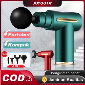 Jual JOY Alat Pijat Mini Fascial Gun/Elektrik Massage Gun 4 IN 1 ...