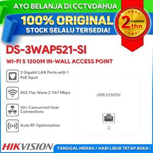 Jual HIKVISION DS-3WAP521-SI WIFI 5 1200M IN-WALL ACCESS POINT WI-FI - Jakarta Pusat - cctvdahua ...